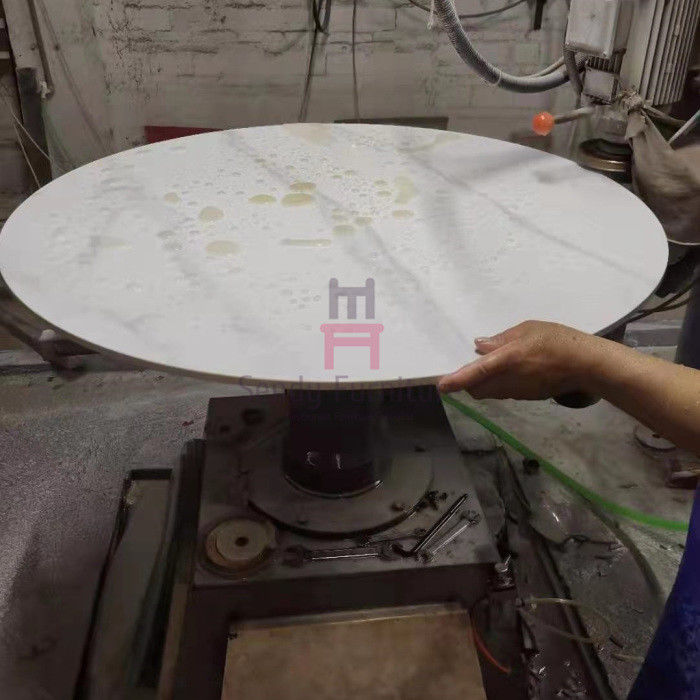Sintered Stone Rock Plate Furniture Color Palette Dia 80cm For Dining Table